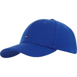 Tommy Hilfiger Baseball Cap »TH FLAG COTTON 6 PANEL CAP« Klemmverschluss, Logoprägung UNISEX Wedge Blue