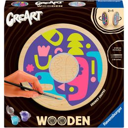 Ravensburger Malen nach Zahlen »CreArt, Wooden, Chunky Shapes« Made in Europe bunt