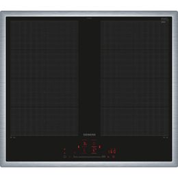 Siemens Induktions-Kochfeld »EX645HXC1E« varioInduktions-Funktion für flexibles Kochen auf 4 Kochzonen Schwarz