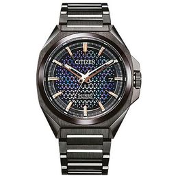 Citizen Automatikuhr »Series 8« Armbanduhr, Mechanische Uhr, Herrenuhr, Saphirglas, Edelstahlarmband schwarz Exquisite Automatikuhr für Sie & Ihn
