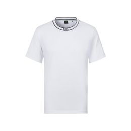BOSS Green T-Shirt »Tee 5« mit Rundhals White100 M M T-Shirt von BOSS Green Menswear