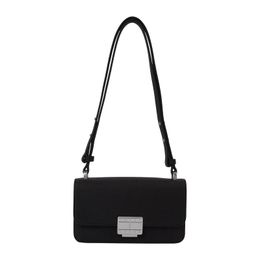 Tommy Jeans Umhängetasche »TJW FASHIONISTA CROSSOVER«, Damen Abendtasche, Henkeltasche mit Logo-Schmuckelement schwarz