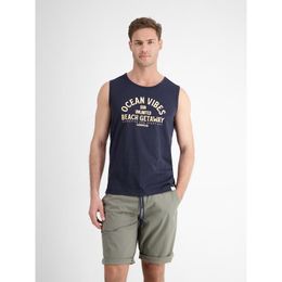 Lerros T-Shirt mit Front Print classic navy XXL XXL Tanktop von Lerros