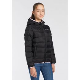 Champion Steppjacke mit Kapuze für Kinder schwarz2 XXL (176) XXL (176) Steppjacke von Champion