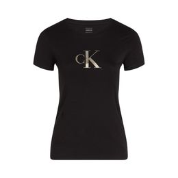 Calvin Klein Jeans Plus T-Shirt &raquo;PLUS GRADIENT CK SLIM TEE&laquo; in gro&szlig;en Gr&ouml;&szlig;en, Druck mit Farbverlauf Ck Black 6XL (52) 6XL (52) Shirt von Calvin...