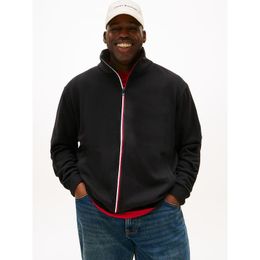 Tommy Hilfiger Big & Tall TOMMY HILFIGER BIG & TALL Sweatjacke »GLOBAL STRIPE ZIP« Große Größen Black 5XL 5XL Sweatjacke von Tommy Hilfiger