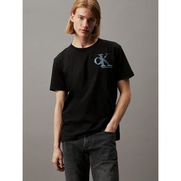 Calvin Klein Jeans T-Shirt »META MONOGRAM TEE« mit Logodruck Ck Black XXL XXL T-Shirt von Calvin Klein Jeans Menswear