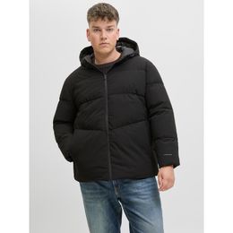 Jack & Jones PlusSize JACK & JONES PLUSSIZE Steppjacke »JJGLOBAL PUFFER JACKET PLS« mit Kapuze Black 4XL 4XL Moderne Steppjacke von Jack & Jones Plus Size