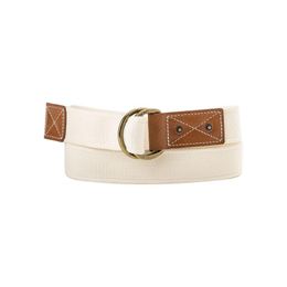 Levi's LEVI'S Stoffgürtel »MIXED MATERIAL WOVEN BELT« ecru