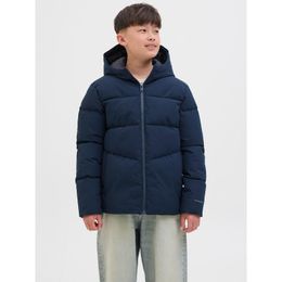 Jack & Jones JACK & JONES JUNIOR Steppjacke »JJGLOBAL PUFFER JACKET JNR« mit Kapuze Sky Captain 140 140 Gesteppte Jacke von Jack & Jones Junior