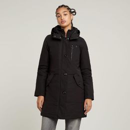 G-Star Raw G-STAR Parka »Vodan Parka« mit Kapuze dk black XXL XXL Jacke von G-Star
