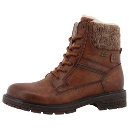 Mustang Shoes Winterstiefelette »Bienke« Winterboots mit TEX-Membrane braun 39 39 Perfekt für die kalten Wintertage!