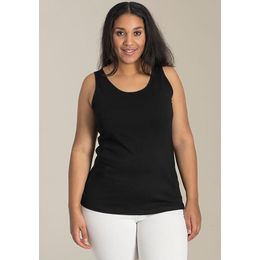 SANDGAARD Tanktop mit klassischem Basic-Look black 54 54 Top von SANDGAARD