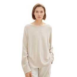 Tom Tailor Strickpullover mit Strukturierung clouds grey XXXL(46) XXXL(46) Strickpullover von Tom Tailor FM