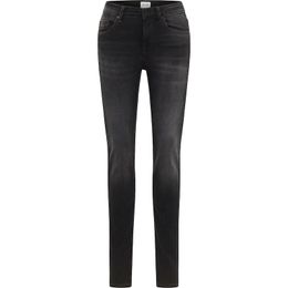 Mustang Slim-fit-Jeans »Damen Style Shelby Slim« 802 schwarz 29 - Länge 34 Länge 34 29 Slim-fit Jeans mit mittlerer Bundhöhe