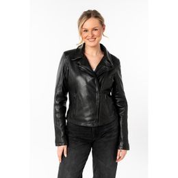 Mauritius Lederjacke »MWMishell SF« mit Reverskragen, Slim Fit schwarz XXL