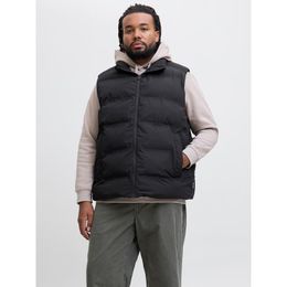 Jack & Jones PlusSize Jack & Jones Plussize Herren Jack & Jones PlusSize Steppweste &raquo;JJESOHO BODYWARMER COLLAR SN PLS&laquo; schwarz 3XL