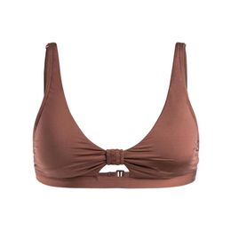Roxy Bandeau-Bikini-Top »Silky Island« Root Beer XL - Cup B Cup B XL Kollektion: „Silky Island"-Kollektion