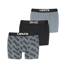 Levi's LEVI'S Boxershorts »LEVIS MEN GIFT HORSE PULL BOXER BRIEF 3P« 3er Pack Black XL XL
