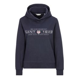 Gant Hoodie »REG SHIELD HOODIE« EVENING BLUE XXL XXL Kapuzensweatshirt von Gant