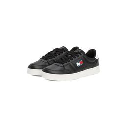 Tommy Jeans Sneaker »TJM THE GREENWICH NEW ESS«, Freizeitschuh, Halbschuh, Schnürschuh im Basekt-Style schwarz-weiß 43 43 Schnürer mit weich...