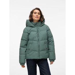 Véro Moda VERO MODA Steppjacke »VMGRETAMIA SHORT COATED JACKET ENT« Balsam Green M M Beschichtete Pufferjacke von Vero Moda