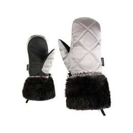 Ziener Fäustlinge »LILIONE-Z MITTEN« metallic silver 3,5 warmer Skihandschuh durch Ziener THERMOSHIELD