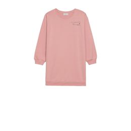 DANAMADE Sweatkleid »Dresses Mom Oversized Sweatshirt« Dusty Rose M/38 - EURO EURO M/38 Weiches Sweatmaterial für ein komfortables Gefühl
