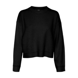 Véro Moda VERO MODA Rundhalspullover »VMGOLD PIPING LS O-NECK PULLOVER GA« Black L L Pullover von Vero Moda