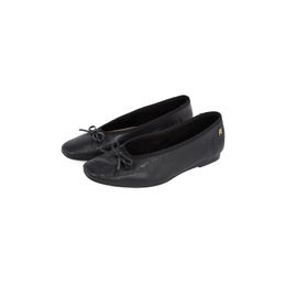 Tommy Hilfiger Ballerina »SOFT LEATHER BALLERINA BOW«, Businessschuh, Flats, Slipper, Schlupfschuh in schmaler Form schwarz 41 41 Ballerina mit...