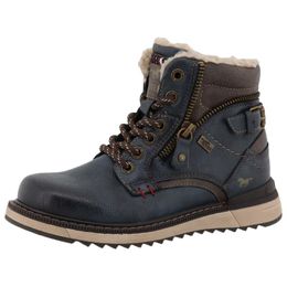 Mustang Shoes Winterboots »Donato« Schnürboots, Outdoorboots mit TEX-Membrane navy 31 31 Schnürboots mit praktischem Innenreißverschluss für...