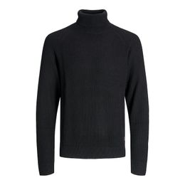 Jack & Jones PlusSize JACK & JONES PLUSSIZE Rollkragenpullover &raquo;JJPANNEL KNIT ROLL NECK AW25 PLS&laquo; Black 4XL 4XL Pullover von Jack & Jones Plus Size