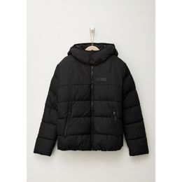 s.Oliver JUNIOR Outdoorjacke mit Kapuze mit Kapuze black XL (170/176) XL (170/176) Jacke von s.Oliver JUNIOR