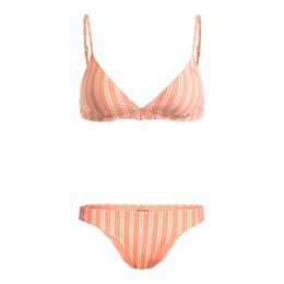 Roxy Triangel-Bikini »Into The Sun« Papaya Punch Novelta Stripe H S - Cup B Cup B S Material: Weiches, ,...