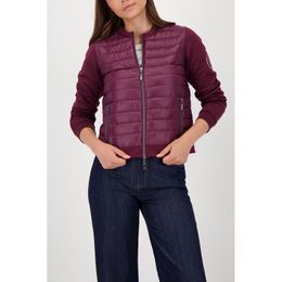 monari Steppjacke »Jacke Stepp + Neopren« ohne Kapuze Regular fit mit Rundhalsausschnitt bordeaux 42 42 Stylische Steppjacke von monari