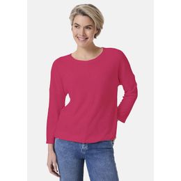 STOOKER WOMEN Damen STOOKER WOMEN Sweatshirt &raquo;STCLEA Sweatshirt 3/4-Arm&laquo;, Regular Fit Sweatshirt f&uuml;r Damen pink 36/38