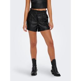 Only Shorts &raquo;ONLSTEPHANIE FAUX LEATHER SHORTS CS OTW&laquo; Black XS (34) - N-Gr N-Gr XS (34) Kunstledershorts von Only