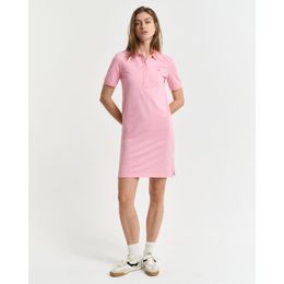 Gant Polokleid »SHIELD SS PIQUE POLO DRESS« GERANIUM PINK XL - N-Gr N-Gr XL Piqué-Polokleid von von Gant