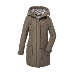 G.I.G.A. by Killtec G.I.G.A. DX BY KILLTEC Parka »GW 44 WMN PRK« wasserabweisend, winddicht, verstellbare Kapuze, Fleece-Futter sand 42 42 Damen Winterparka mit...