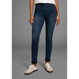 Arizona Damen Jeansjeggings skinny blau 42, N-Gr