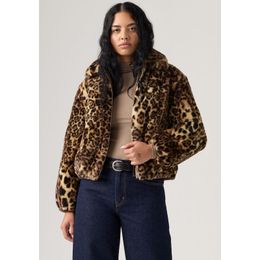 Levi's LEVI'S Blouson »ELLE SHERPA LEOPA« Animal- Look MURIEL FAUX LEOPARD L (40) L (40) Outdoorjacke von Levi's