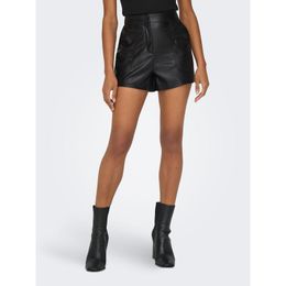 Only Lederimitathose &raquo;ONLTRICIA FAUX LEATHER SHORTS OTW NOOS&laquo; Black S (36) - N-Gr N-Gr S (36) Shorts von Only
