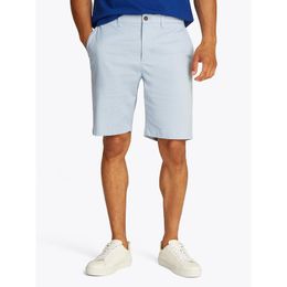Tommy Hilfiger Shorts »HARLEM PRINTED STRUCTURE SHORT« Mit Gürtelschlaufen Breezy Blue 33 - N-Gr N-Gr 33 Kurze Hose von Tommy Hilfiger