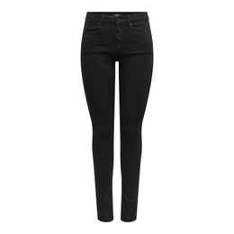 Only Skinny-fit-Jeans »ONLRAIN HW SK VIS BUTTON PUSH UP DNM PIM« Black M (38) - Länge 30 Länge 30 M (38) Jeans von Only