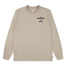 Levi's&reg; kids LEVI'S KIDS Langarmshirt &raquo;LVB LEGENDARY LS TEE&laquo; mit Logostickerei auf der Brust, for Boys white pepper 5 (110) 5 (110) Langarmshirt von...