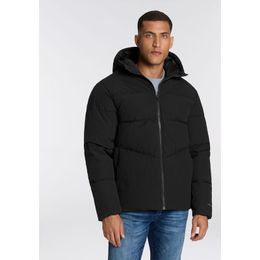 Jack & Jones JACK & JONES Steppjacke »JJGUARD – Steppjacke mit Wattierung und Reißverschluss« mit Kapuze modisch, regular fit, Web Black XS XS Moderne...