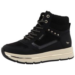 Mustang Shoes Winterboots &raquo;Noelle&laquo; Plateausneaker, Winterboots mit Warmfutter schwarz 40 40 Perfekt f&uuml;r die kalte Jahreszeit!