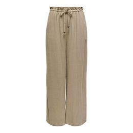 Only Schlupfhose &raquo;ONLSOLVI MW LINEN BL PB CULOTTE CC PNT&laquo; Sommerhose, mit Leinen Coriander XL (42) - L&auml;nge 32 L&auml;nge 32 XL (42) L&auml;ssige Hose von Only