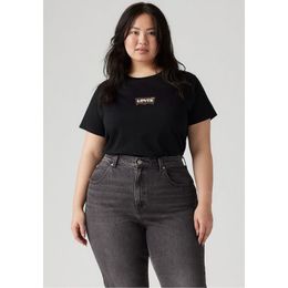 Levi's LEVI'S T-Shirt »LSE THE PERFECT TEE«, mit Logo Print LSE BATWING LEOPARD BLACK M (38) M (38) Levi's Rundhalsshirt mit Batwing-Logo