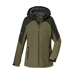 Killtec Outdoorjacke &raquo;KOW 65 WMN JCKT&laquo; Wasserdichte Funktionsjacke, Kapuze regulier- u abzippbar olivgr&uuml;n 40 40 Funktionsjacke in angesagtem...